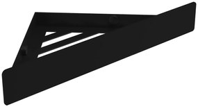 Rea Rea, koupelnová police 285x145x40 mm, SF07, černá matná, REA-06012