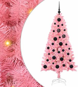 Vánoční stromeček Růžová 150 cm PVC 3396417