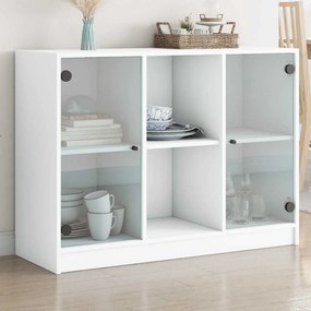 Příborník bílý 102 x 37 x 75,5 cm kompozitní dřevo 3295871