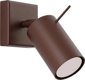 Sollux Lighting Nástěnné svítidlo RING hnědé
