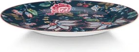 Pip Studio Berry Blues talíř Ø32cm, modrý (Velký porcelánový talíř)