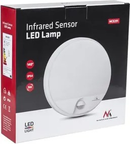 MCE291 W bílá / Venkovní LED svítidlo / senzor pohybu