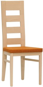 Stima Jídelní židle FALCO Odstín: Dub Halifax, Látky: BOLTON NEW arancio 1