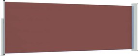 vidaXL Zatahovací boční markýza/zástěna na terasu 100 x 314 cm [48375] Barva: Šedá