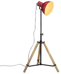 Stojací lampa 25 W červená patina 75 x 75 x 90–150 cm E27,  371896