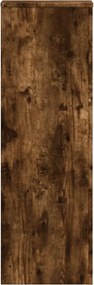 Stojany na rostliny 2 ks kouřový dub 33 x 33 x 100 cm kompozit 3307886