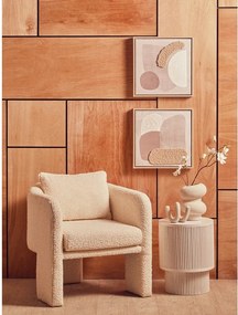 3D obrazy v sadě 2 ks s rámem/na plátně 40x40 cm Astratto – Premier Housewares