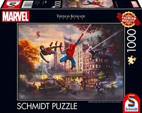 SCHMIDT Puzzle Spider-Man a přátelé: Ultimátní aliance / Thomas Kinkad