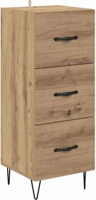 Vysoký bufet Artisanový dub 34,5 x 34 x 90 cm Kompozitní dřevo 3402729