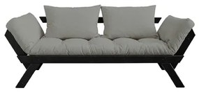 sofa BEBOP by Karup - 75*180 cm black (černá) + futon grey 746