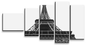 Sablio Obraz - 5-dílný Eiffel Tower 4 - 100x60 cm