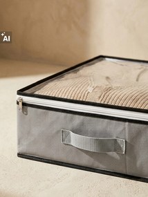 Sinsay - Organizér na ukládání s průhlednou horní částí - šedá