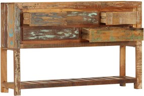 Příborník 120 x 30 x 75 cm masivní recyklované dřevo 247478