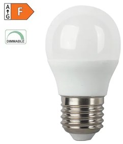 Diolamp SMD LED žárovka matná Ball P45 7W/230V/E27/3000K/700Lm/230°/Dim