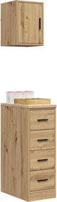 Garážové skříně 2 ks dub artisan kompozitní dřevo 3328322