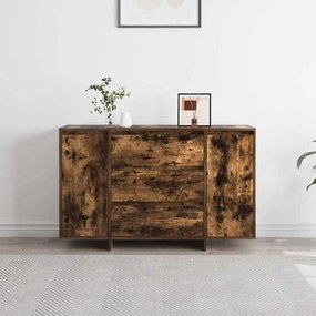 Servírovací skříň Kouřový dub 120 x 41 x 75 cm Kompozitní dřevo 3333910