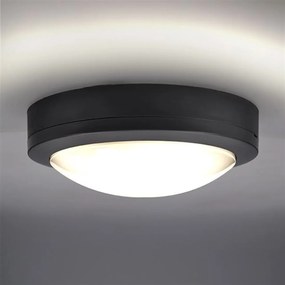 Solight Šedé LED stropnínástěnné svítidlo 170mm 13W IP54