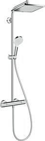 Hansgrohe Crometta E - Showerpipe 240 1jet s termostatem, chrom, HAN-27271000