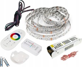 Set 15 m Led pásek 5050 Rgb Bílý P. Dotykový