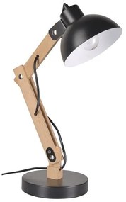 Stolní lampa UNLE 66391 BLACK-WOOD LB1