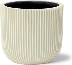 Capi Nature Groove Special Planter Ball Beige Ø 24 cm / V 21 cm