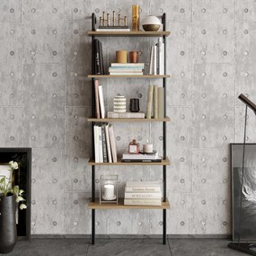 Kalune design Knihovna PAULA ořech 541HDL1306