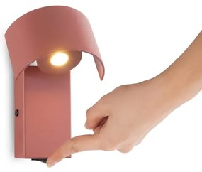 Brilagi - LED Nástěnná lampa VASTO LED/3W/230V červená burgundy