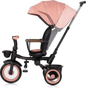 CHIPOLINO Tříkolka se stříškou Urban 2v1 Pink Marshmallow