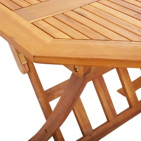vidaXL Skládací zahradní stůl 90 x 75 cm masivní akáciové dřevo [46656]