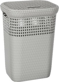 Koš na prádlo 60 l, šedá