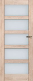 Interiérové dveře vasco doors BRAGA model 6 Průchozí rozměr: 70 x 197 cm, Orientace dveří: Levé dveře, Dekor: Dub sonoma