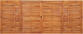 Zahradní jídelní stůl 220 x 90 x 75 cm masivní akáciové dřevo 315946