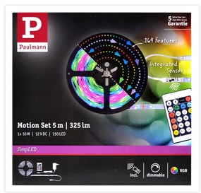 Paulmann | Paulmann 70513 - LED RGB/10W Stmívatelný pásek SIMPLED 5m 230V + DO | W1625