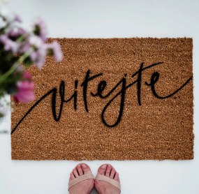 Artsy Doormats Rohožka Vítejte, přírodní barva