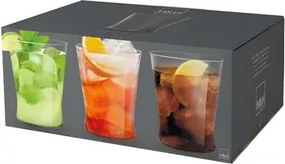PENGO Sada skleniček TUMBLER CONIC / 6 ks / 370 ml / sklo