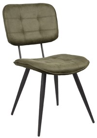 LABEL51 jídelní židle GUS zelená Color: Army green IH-50.053