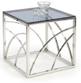 Stylový stříbrný konferenční stolek PAROL