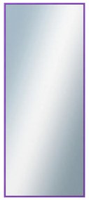 DANTIK - Zarámované zrcadlo - rozměr s rámem cca 50x120 cm z lišty Hliník modrá m. | P02-242 (7002242)