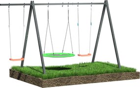 Dave Sport Kovová zahradní houpačka - Dave +1