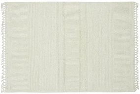 Lorena Canals Vlněný koberec 140 x 200 bílý se vzorem - Sheep