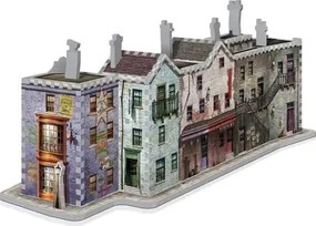 WREBBIT 3D puzzle Harry Potter: Příčná ulice / 450 dílků / od 14 let