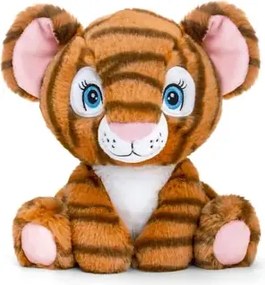 Keel Toys Keeleco Tygr eko plyšová hračka / 16 cm / 0+