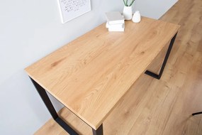 Moebel Living Dubový pracovní stůl Dirk 120x60 cm