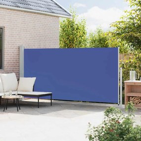 Zatahovací boční markýza 180 x 500 cm modrá 313409