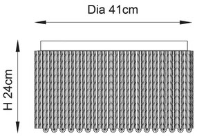 Endon 81980 - Křišťálové stropní svítidlo GALINA 10xG9/25W/230V matný chrom