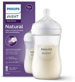 Láhev Avent Natural Response 260 ml +1m