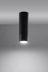 Stropní svítidlo SOLLUX Lagos 20cm GU10 1x40W bez zdroje SL.1001 černá