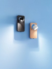 Linea Light 7972 Beebo_W, bílé nástěnné svítidlo s vypínačem, 5W LED 3000K, výška 22cm