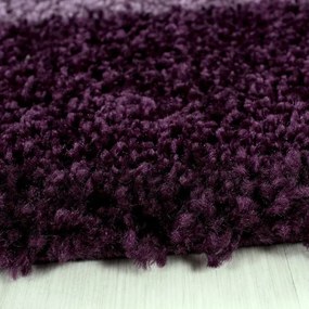 Vopi | Kusový koberec Life Shaggy 1503 lila - 100 x 200 cm
