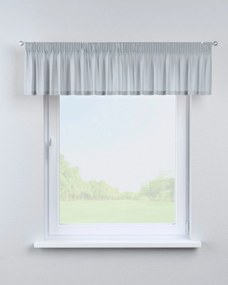 Krátký závěs na řasící pásce barva šedá